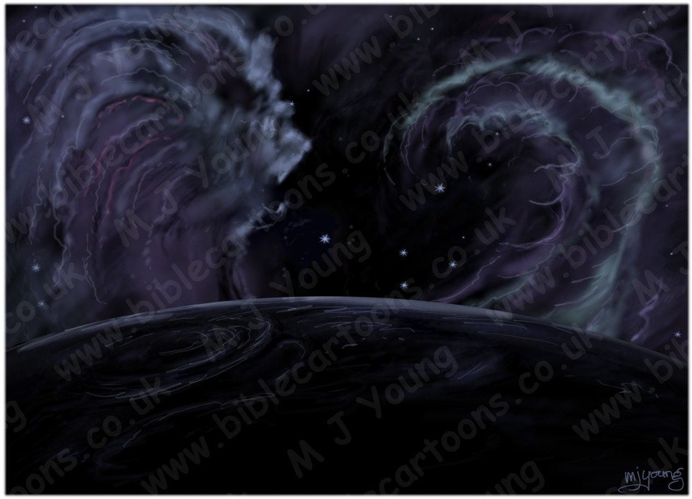 Jeremiah 04 Formless Earth Bible Cartoons Jeremiah 04 Formless Earth Bible Cartoons